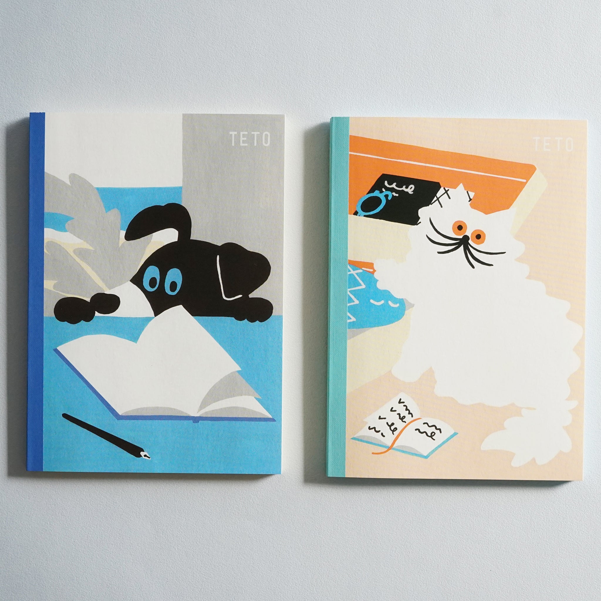 inu / neko notebooks SET – teto_note